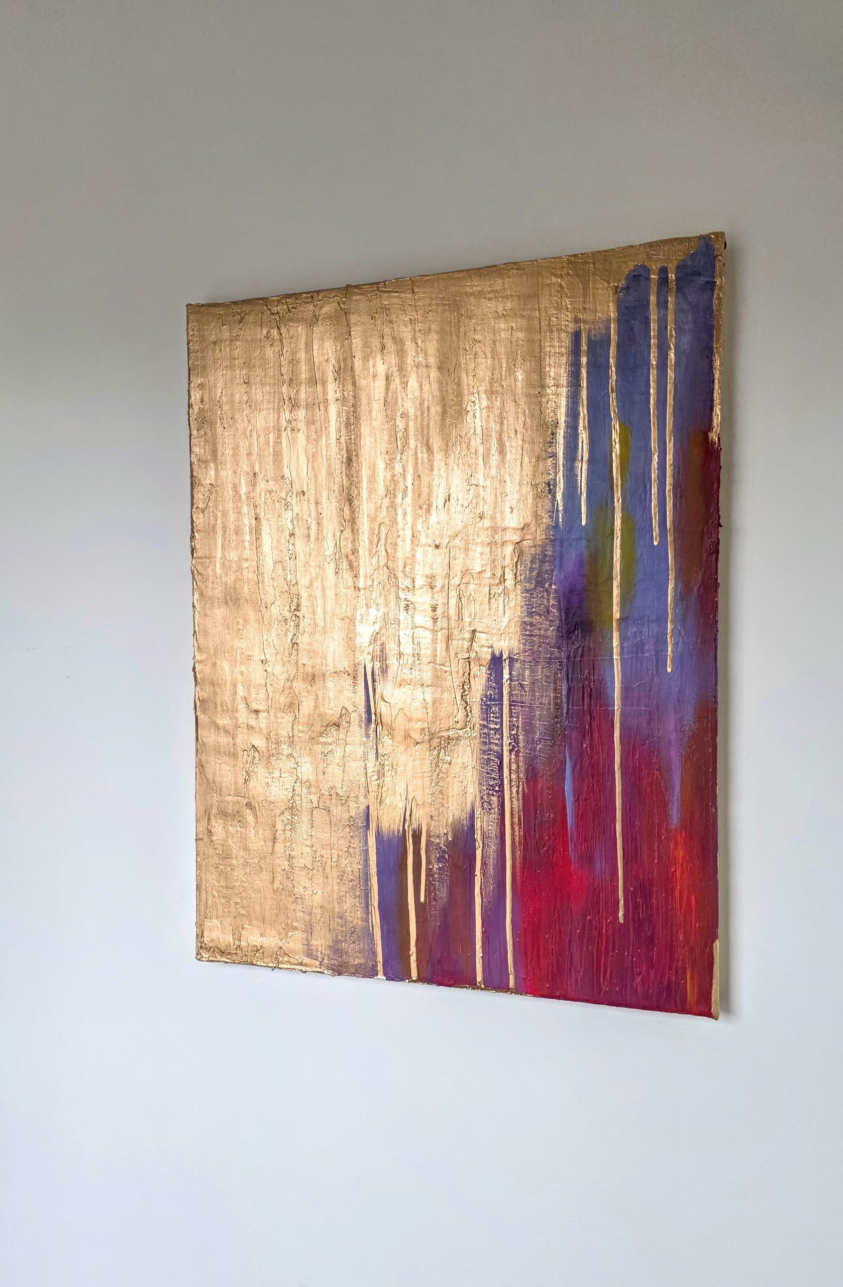 Golden Falls – Artist, Joy Bennett - ArtNewCo.